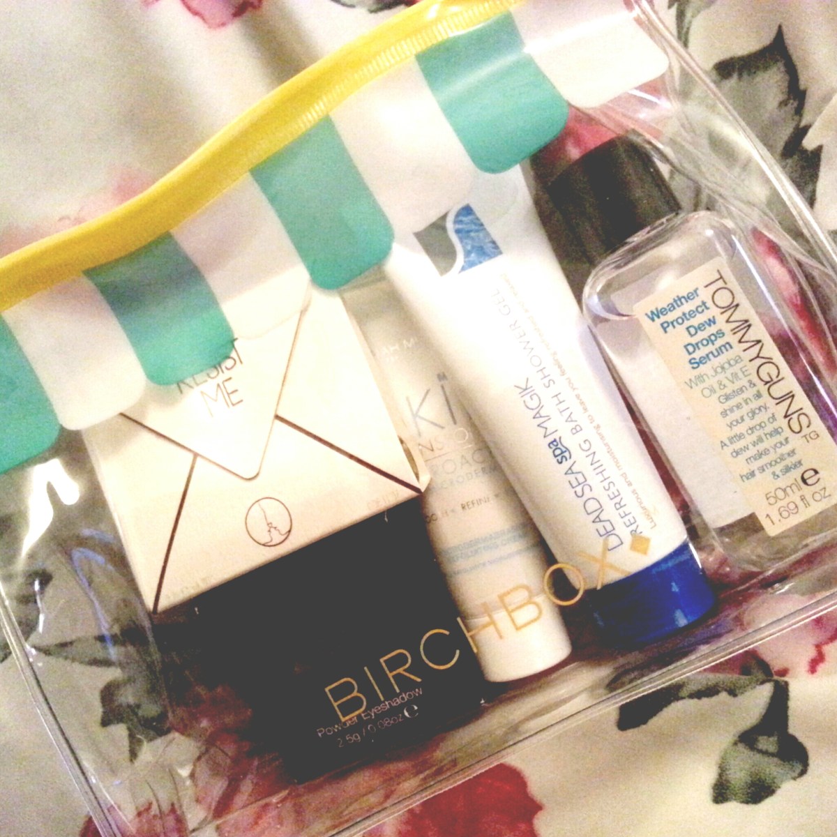 August Birchbox: Away we go | Call me Katie