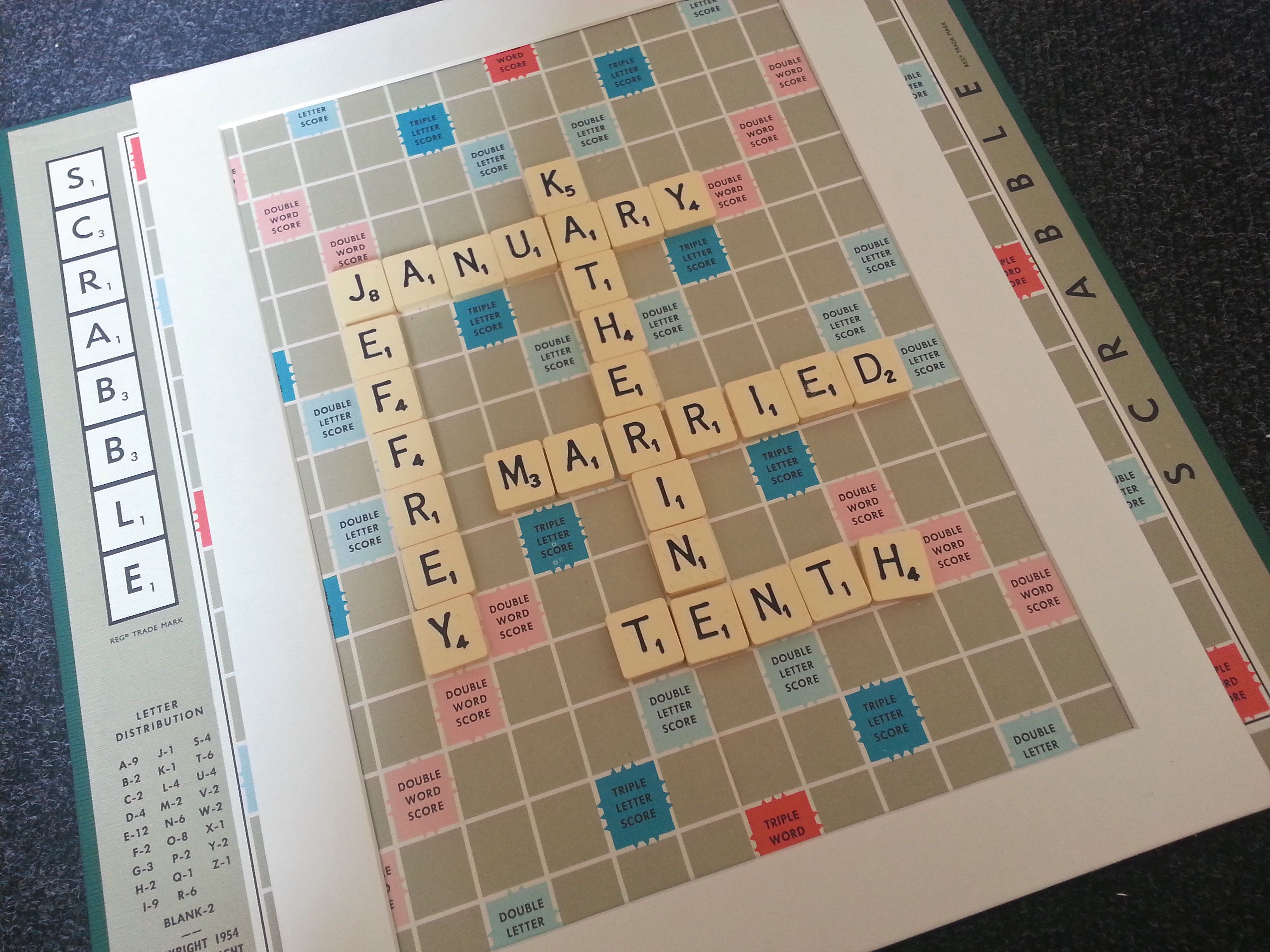 DIY: Personalised Scrabble Board Wall Art | Call me Katie
